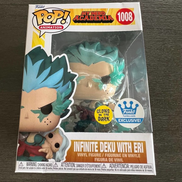 Funko | Toys | Funko Pop Infinite Deku With Eri Glow My Hero Academia ...